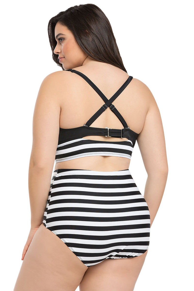 Schne Bikini High Waist Curvy Bild